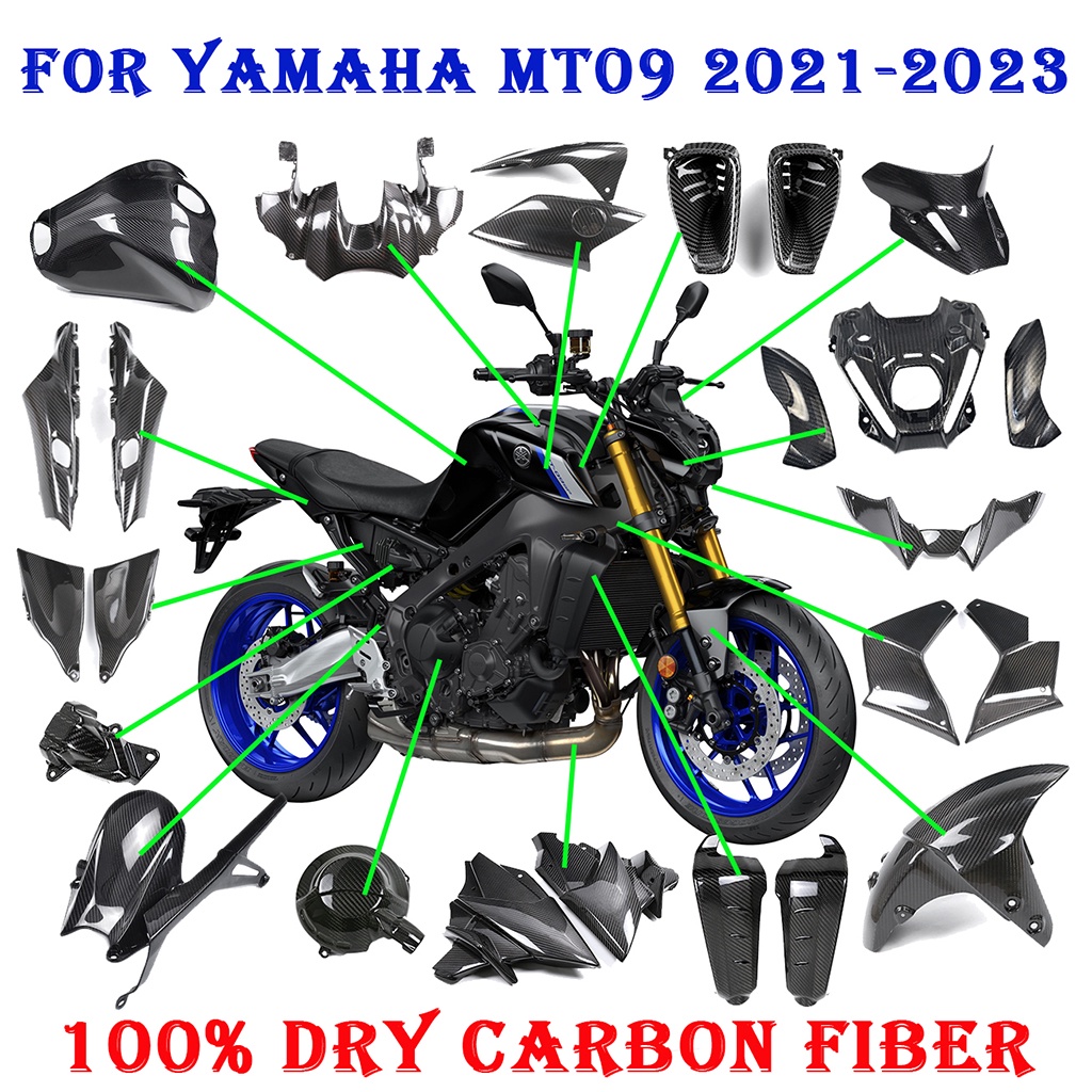 Jual For Yamaha Mt09 Fz09 2021 2022 2023 Motorcycle Accessories Full ...