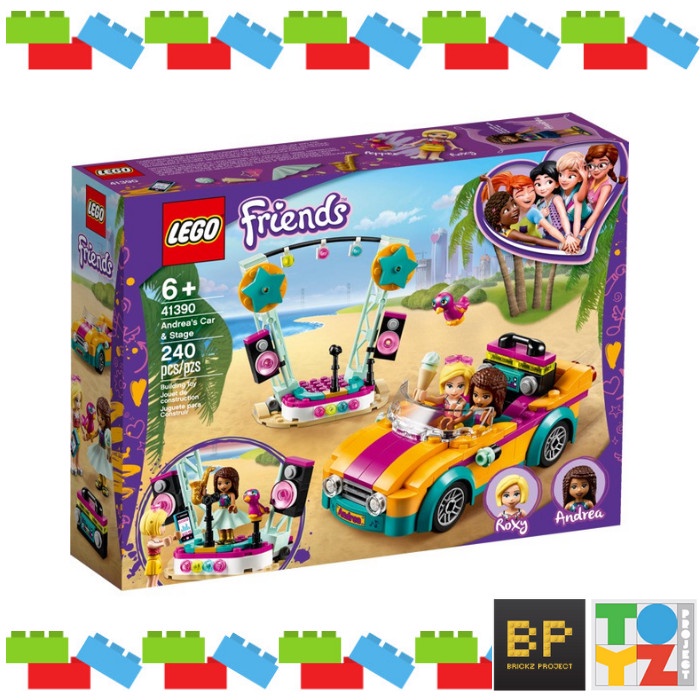 Jual LEGO Friends 41390 Andrea Car and Stage | Shopee Indonesia