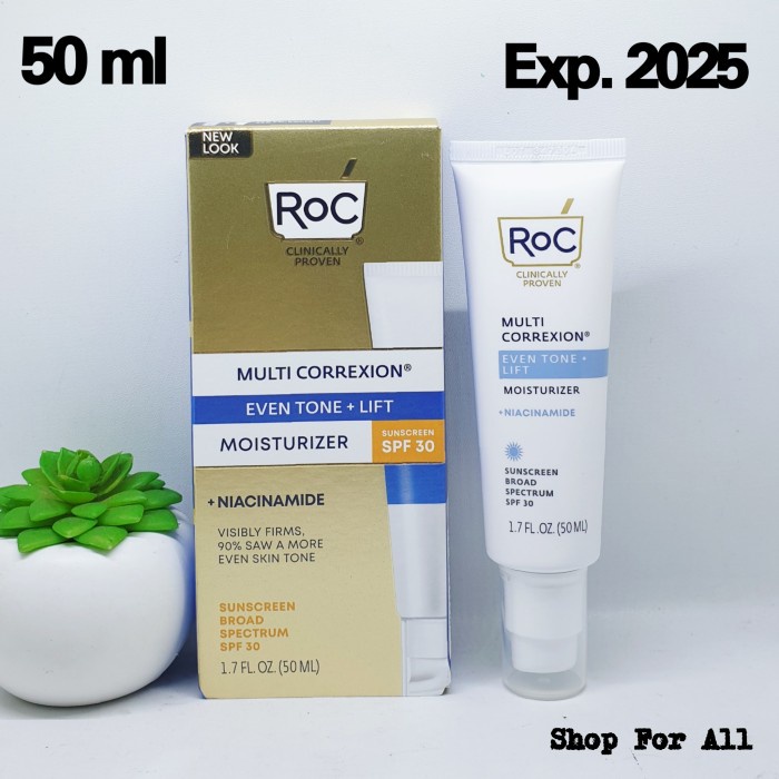 Jual Roc Multi Correxion Even Tone + Lift Moisturizer Sunscreen Spf 30 ...