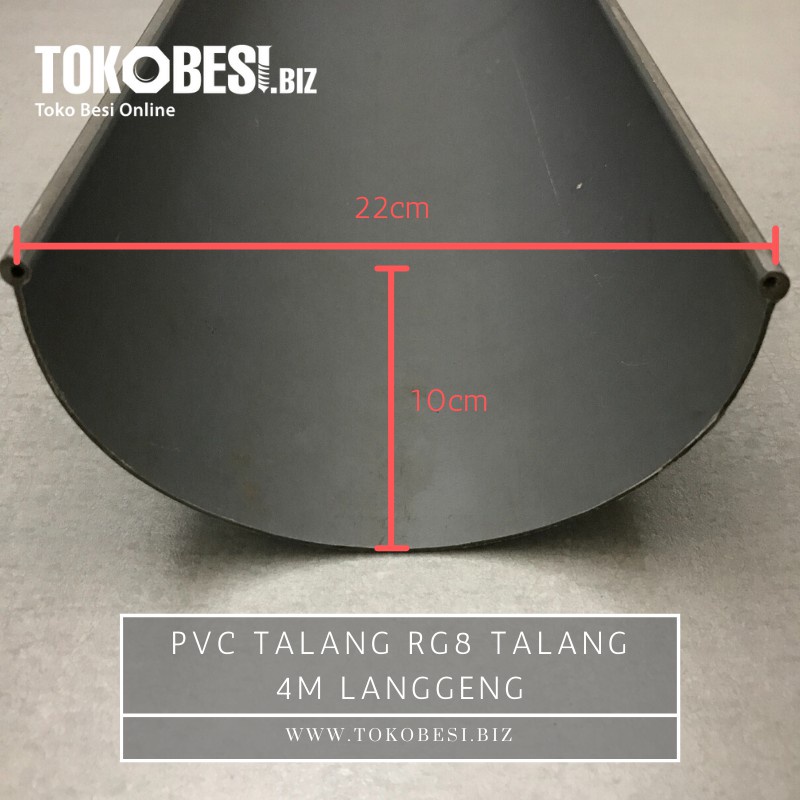 Jual PVC Talang RG8 talang 4m Langgeng | Shopee Indonesia