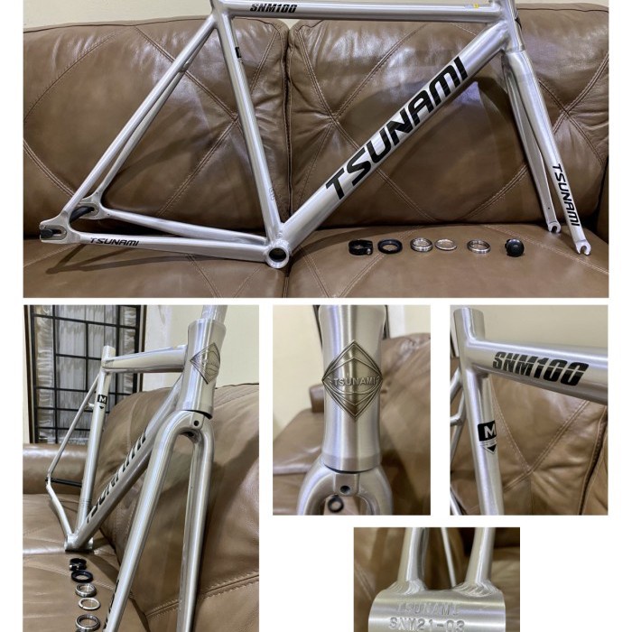 Jual Sale Frame Sepeda Fixie Tsunami Bike Snm100 Alloy | Shopee Indonesia