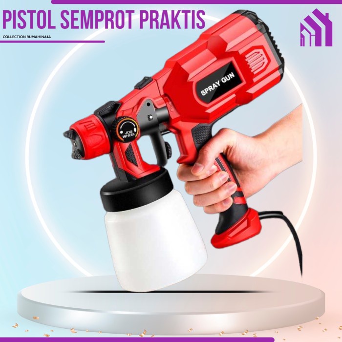 Jual Pistol Semprot Spray Gun Alat Cat Multifungsi Dinding Tembok Mobil ...