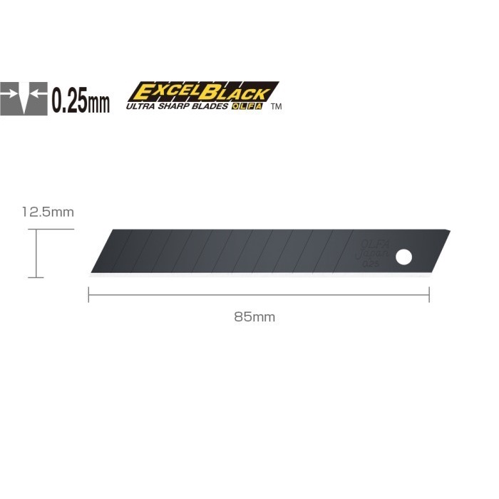 Jual Ready!! Refill Cutter 12.5mm Olfa FWB-10 for Wallpaper Cutter (10pcs pack) | Shopee Indonesia