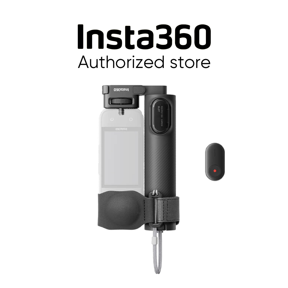 Jual Official & Original Insta360 Foldable 2-In-1 Selfie Stick Remote ...