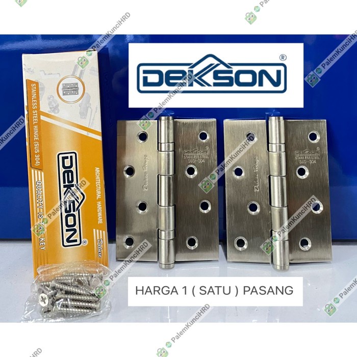 Jual Hinge Dekkson ESS DL 4x3x2MM 2BB SSS Engsel Pintu Stainless Steel ...