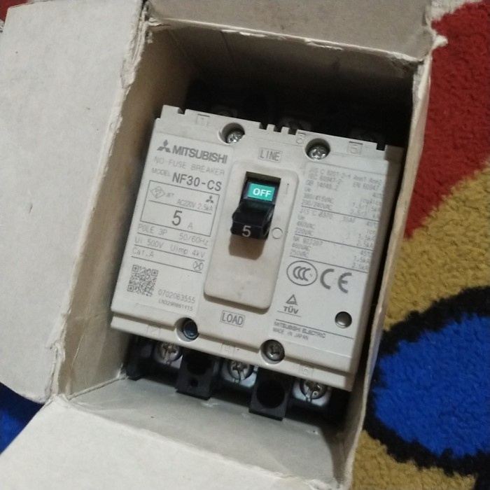 Jual MITSUBISHI TYPE NF30-CS 3P 5A BERKUALITAS | Shopee Indonesia