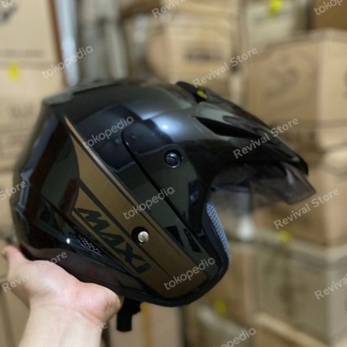 Jual Executive Helm Yamaha NMAX half face | Shopee Indonesia