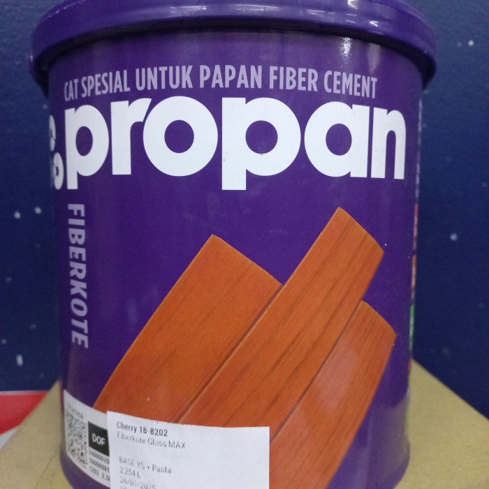 Jual New Cat Propan Fiberkote GRC/Lisplank/Conwood 1Ltr | Shopee Indonesia