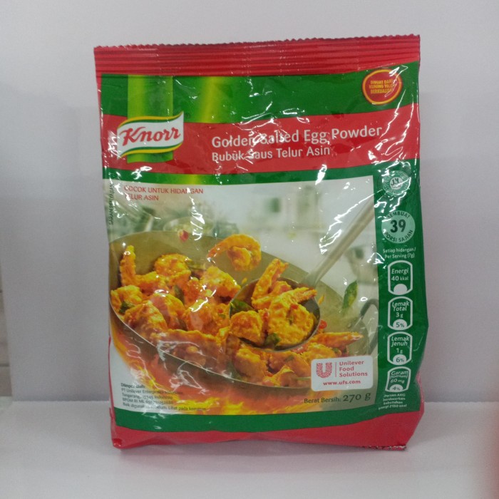 Jual Promo Terbatas Knorr Golden Salted Egg Powder 270 Gr Bumbu Masak ...