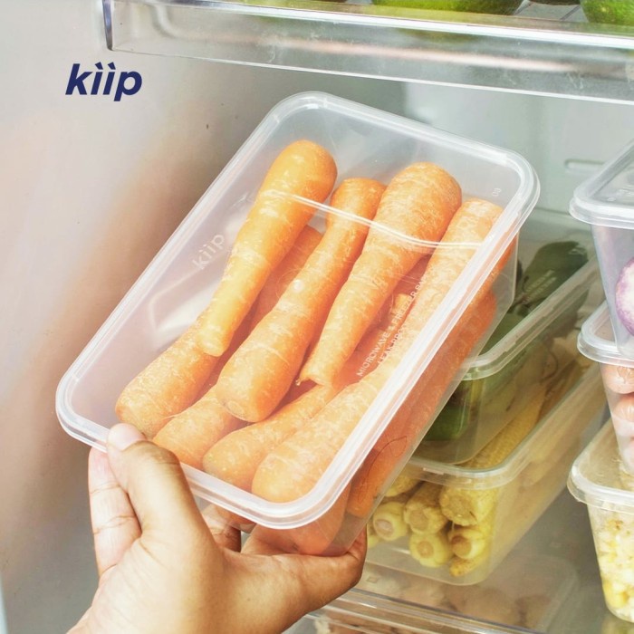 Jual Thinwall KIIP Rectangle 750ml isi 25 pcs Kotak Makan Plastik | Shopee Indonesia