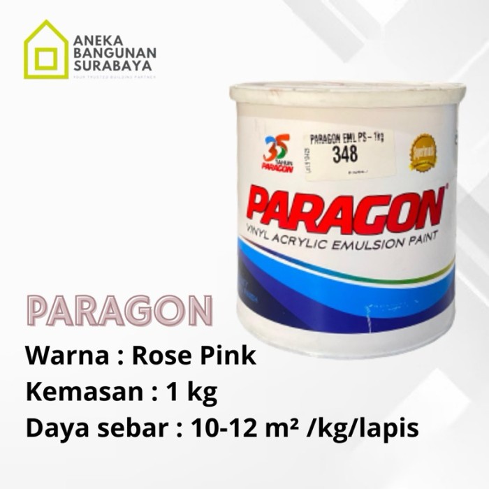 Jual (TopSeller) Cat tembok Paragon Putih 1kg Cat interior dinding ...