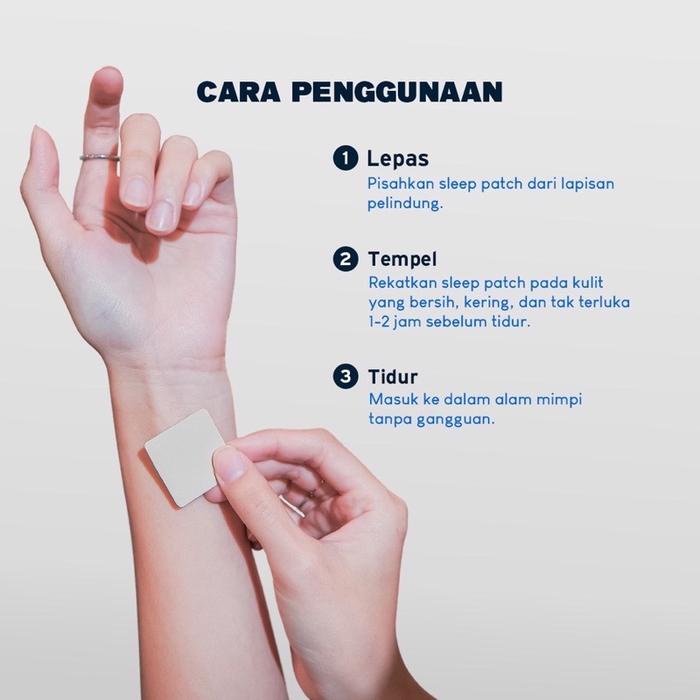 Jual SLEEP PATCH - LUNAFORE - MELATONIN - STICKER 18 PCS - BANTU TIDUR ...