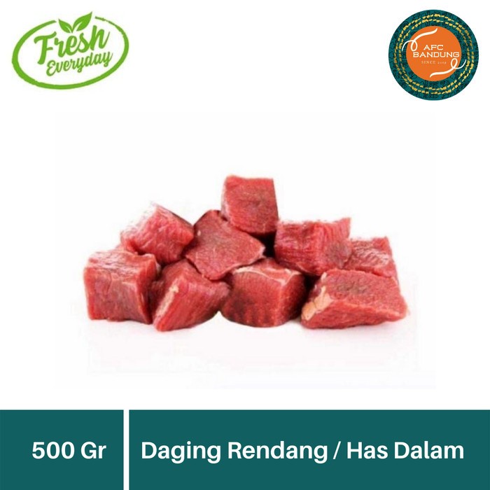 Jual Lezat- Daging Sapi Potong Rendang 500gr Fresh Frozen | Shopee ...