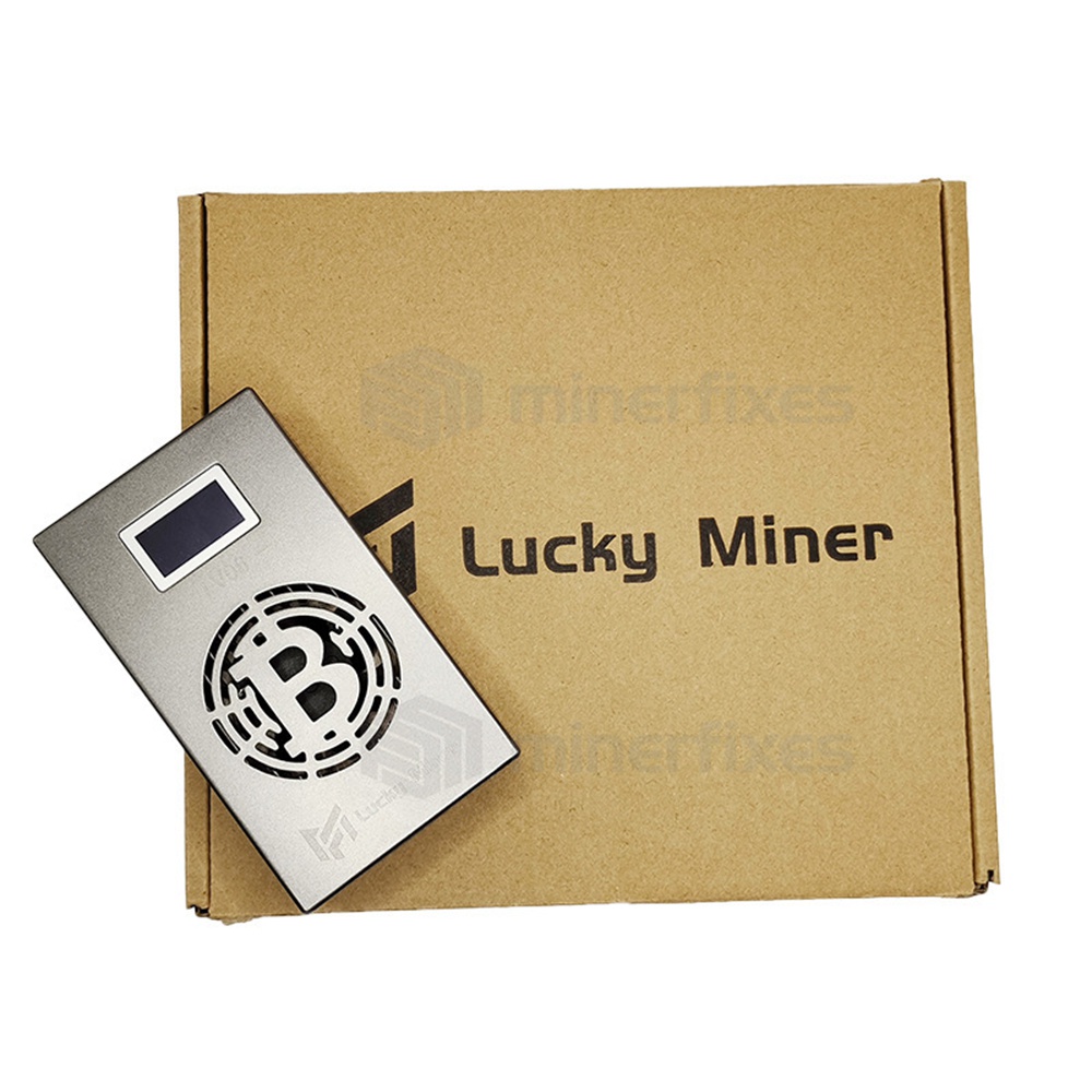 Jual NEW Lucky Miner LV06 Wifi Bitcoin Miner LV05 Hashrate 500g/s 320g ...