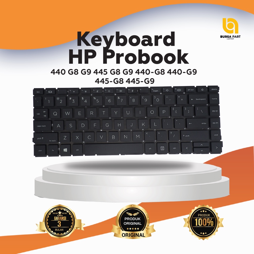 Jual Keyboard HP Probook 440 g8 g9 445 g8 g9 440-g8 440-g9 445-g8 445 ...