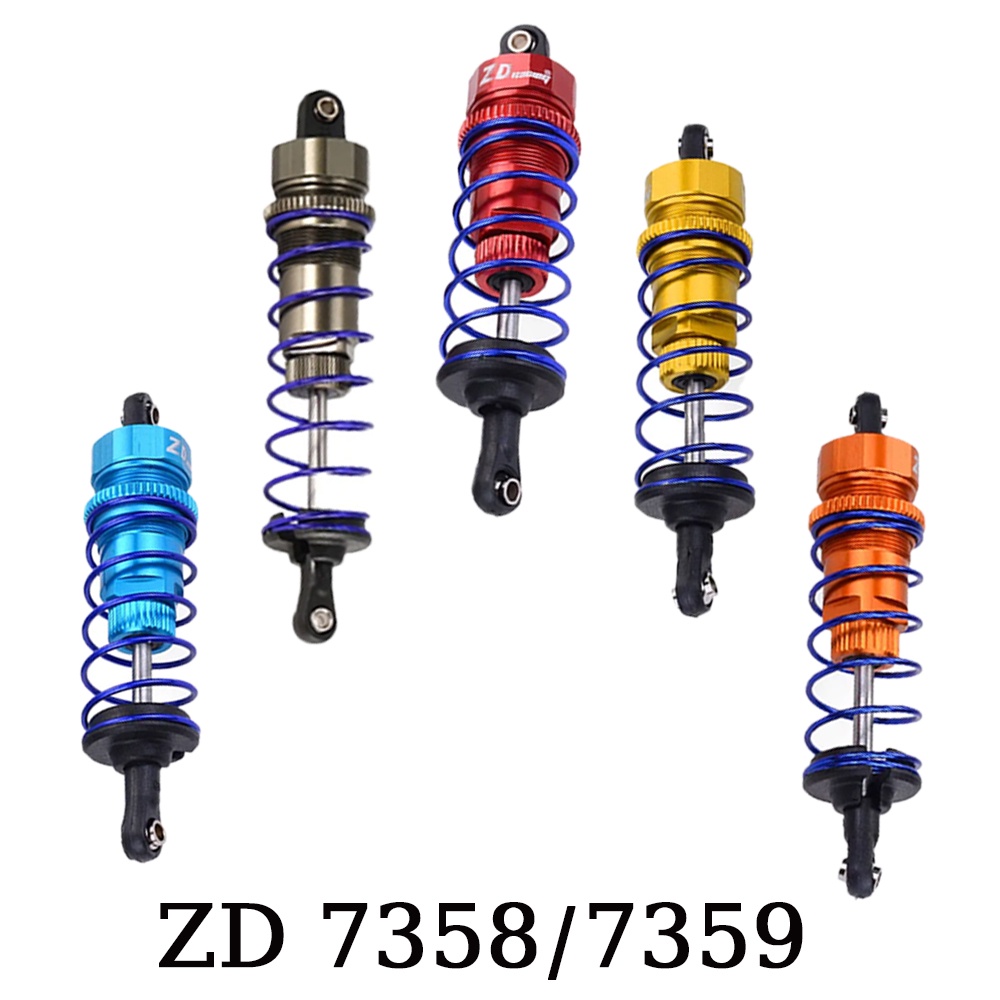 Jual NEW ZD Racing 7358 7359 1/10 Rc Cars Accessories Front Rear Shock ...