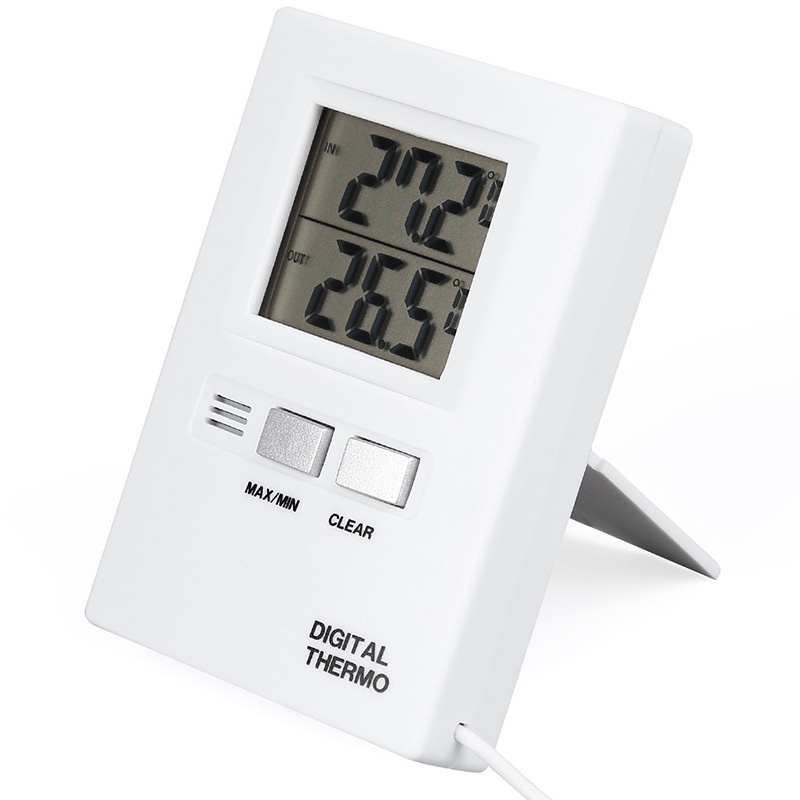 Jual NEW Room Indoor Electronic LCD Digital Thermometer Outdoor Min Max ...