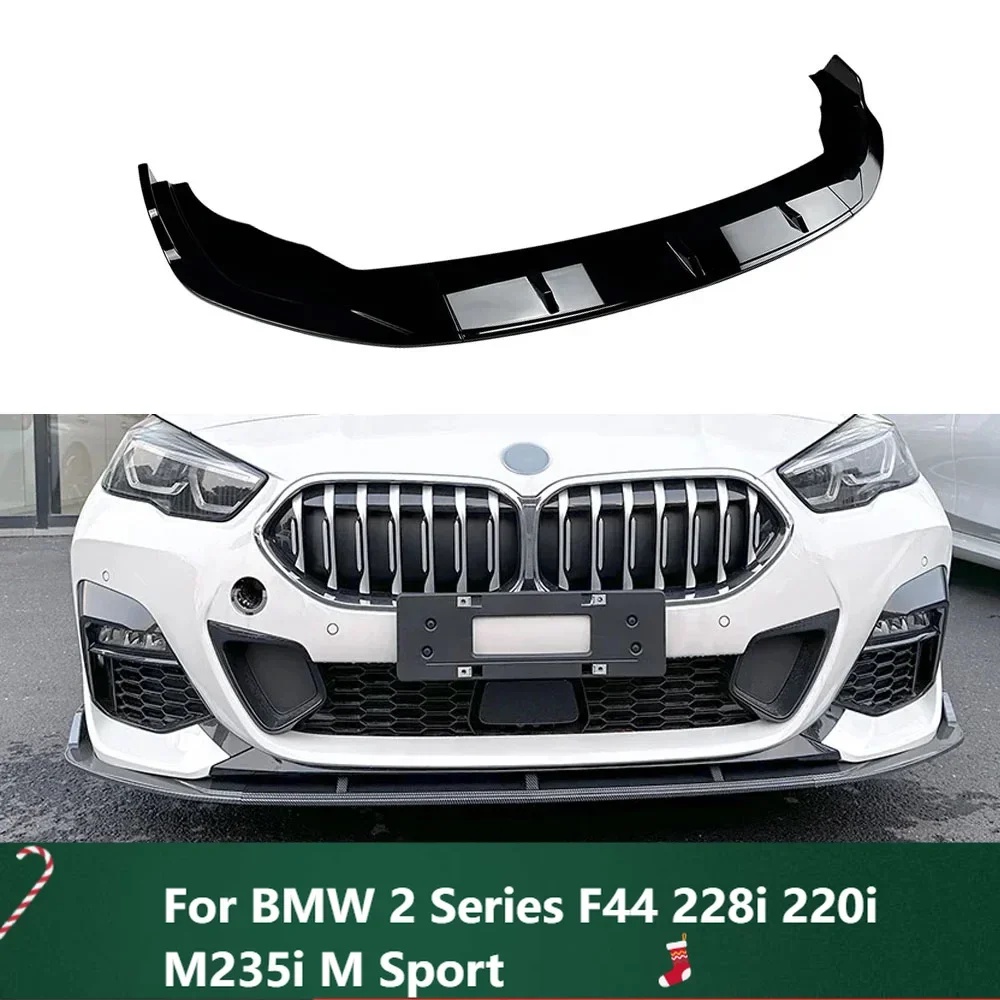 Jual NEW New！Front Bumper Spoiler Lip Splitter Diffuser Gloss Black ...