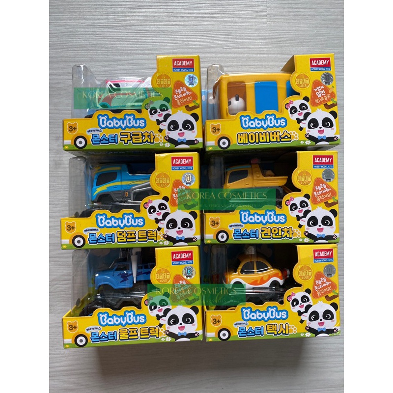 Jual BABYBUS BABY BUS TOY MONSTER POLICE CAR FIRE TRUCK TOW TRUCK ...