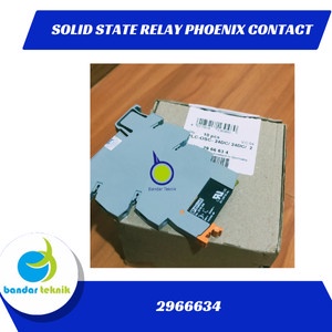 Jual Solid State Relay Phoenix Contact 2966634 ( 2966595 + 2966016 ...