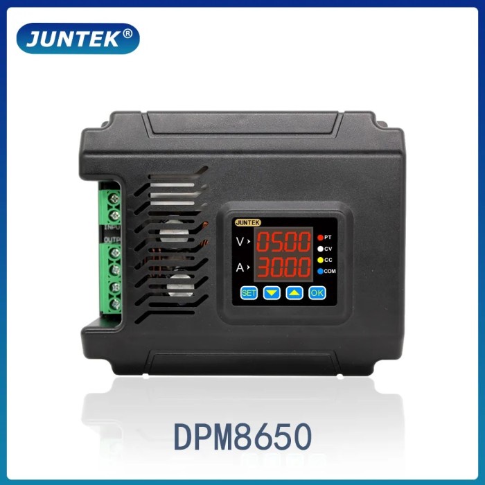 Jual JUNTEK DPM8650 60V50A Programmable DC DC Digital Adjustable Step Down | Shopee Indonesia