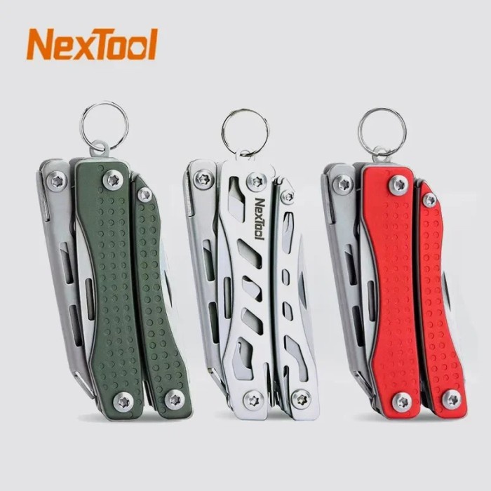Jual NexTool Mini Flagship Red/Green 10 IN 1 Multi Functional Folding ...