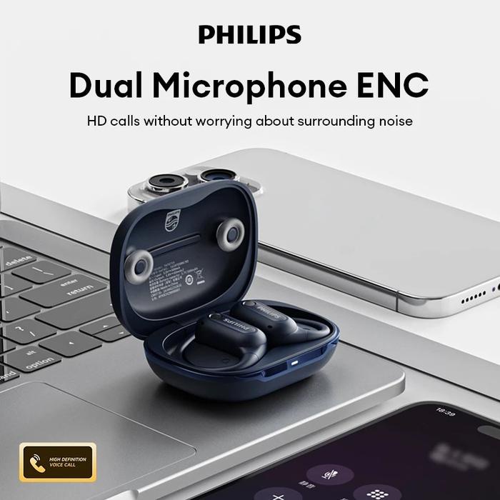 Jual Philips TAT4759 Open-Ear Bluetooth Earphone ANC Active Noise ...