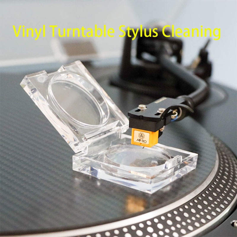 Jual Turntable Stylus Cleaner Needle Cleaning Gel Self-Adhesive ...