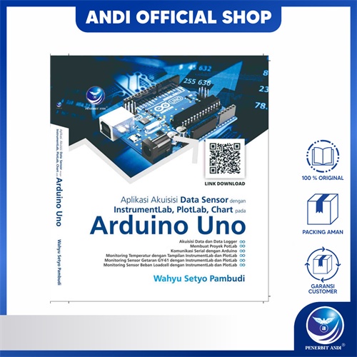 Jual Penerbit Andi - Buku Aplikasi Akuisisi Data Sensor Dengan InstrumentLab, PlotLab, Chart ...