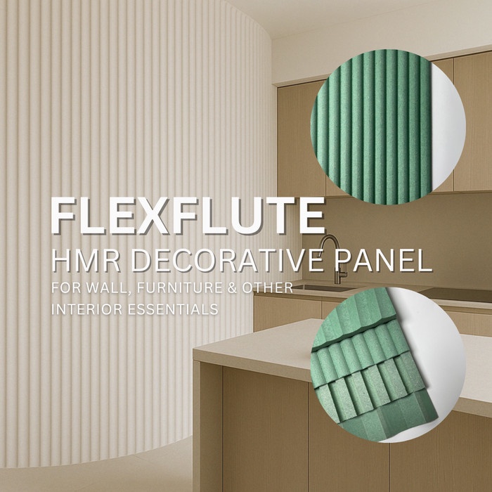 Jual Flexible Fluted Wall Panel Hiasan Dinding Cekung Cembung Lurus ...