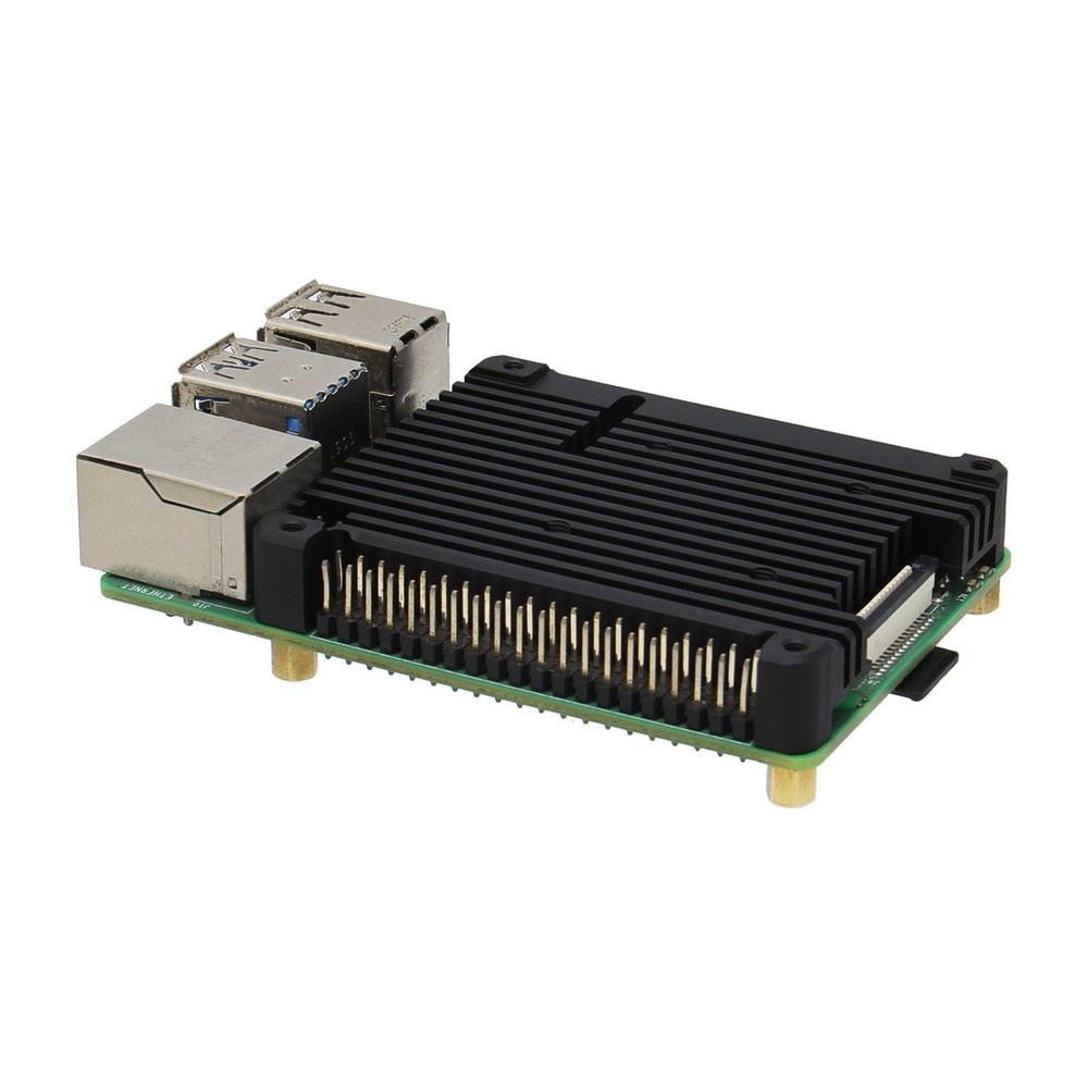 Jual SALE Geekbord P165-B Raspberry Pi 4 Passive Cooling Heatsink|Support POE Board| Support ...