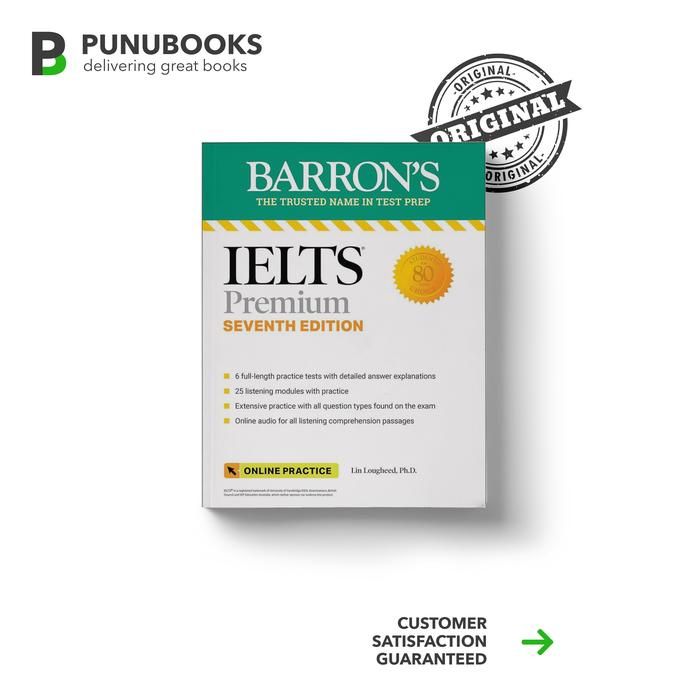 Jual IELTS Premium Seventh Edition (Barron's Test Prep) by Lin Lougheed ...