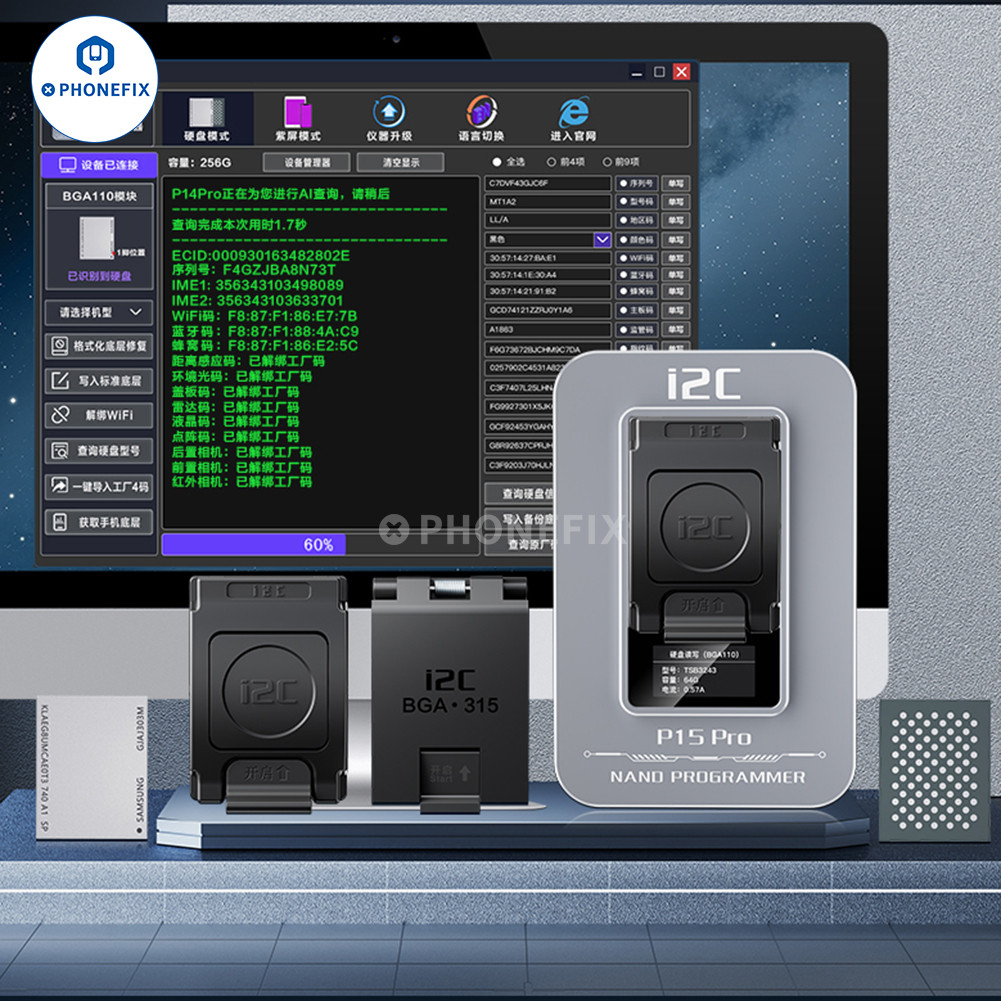 Jual i2C P15 PRO Programmer for iPhone 6-15 pro max/ iPad iPod touch ...