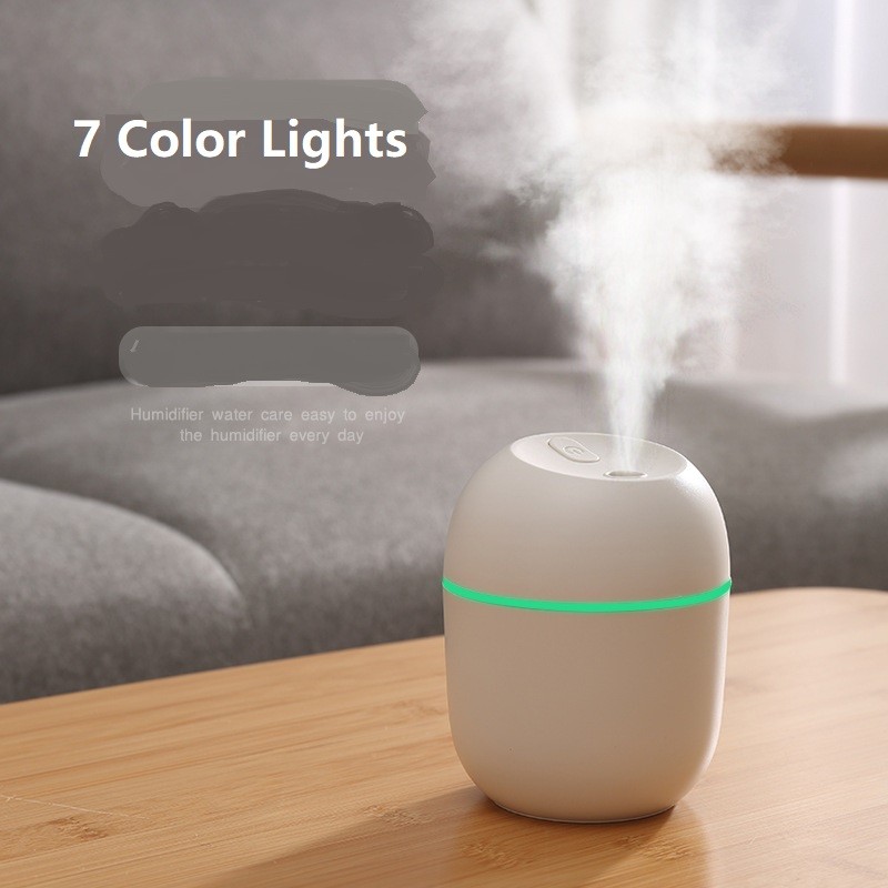 Jual Ultrasonic Mini Air Humidifier Aroma Essential Oil Diffuser For ...