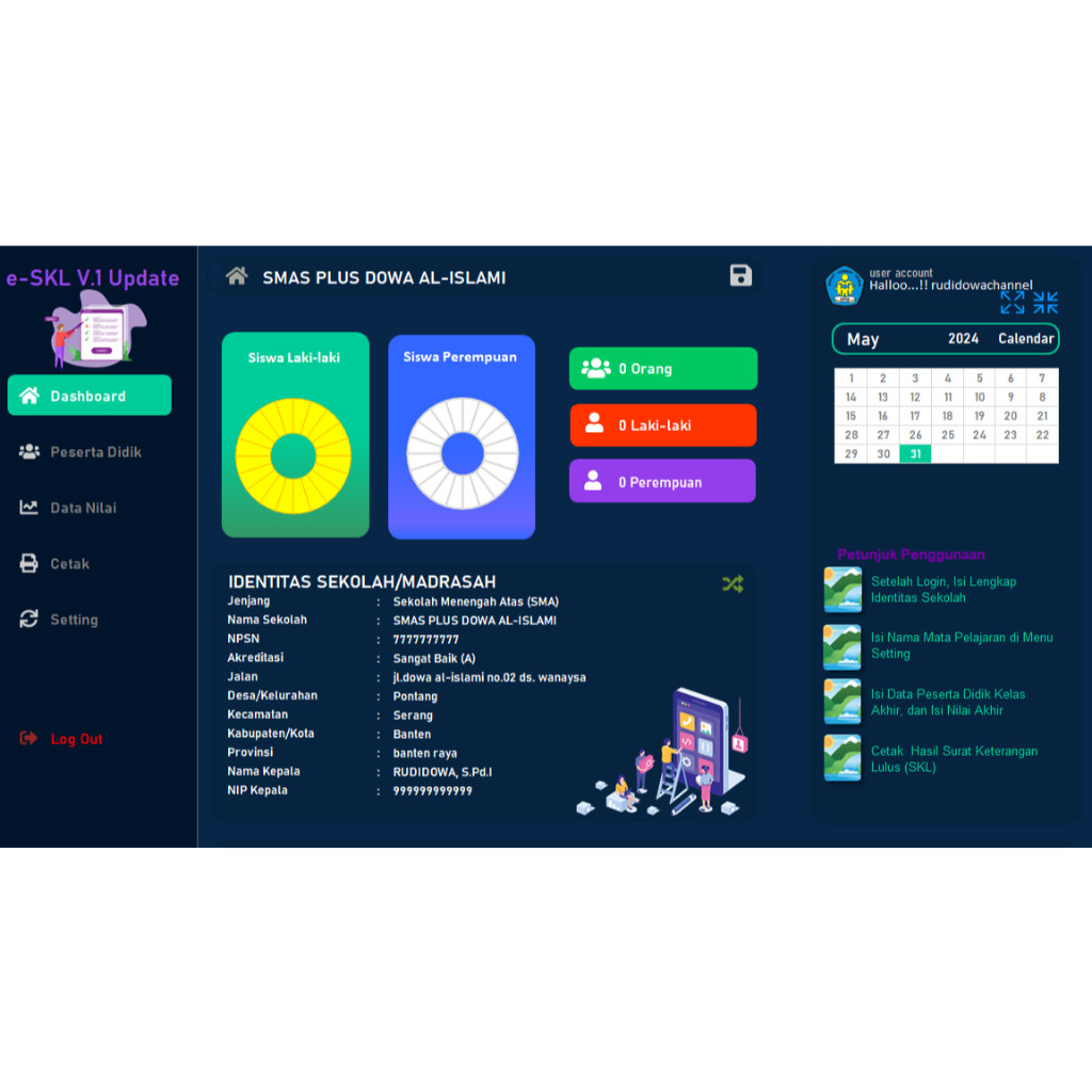 Jual Aplikasi Excel SKL Sheet Sederhana Update 2024 | Shopee Indonesia