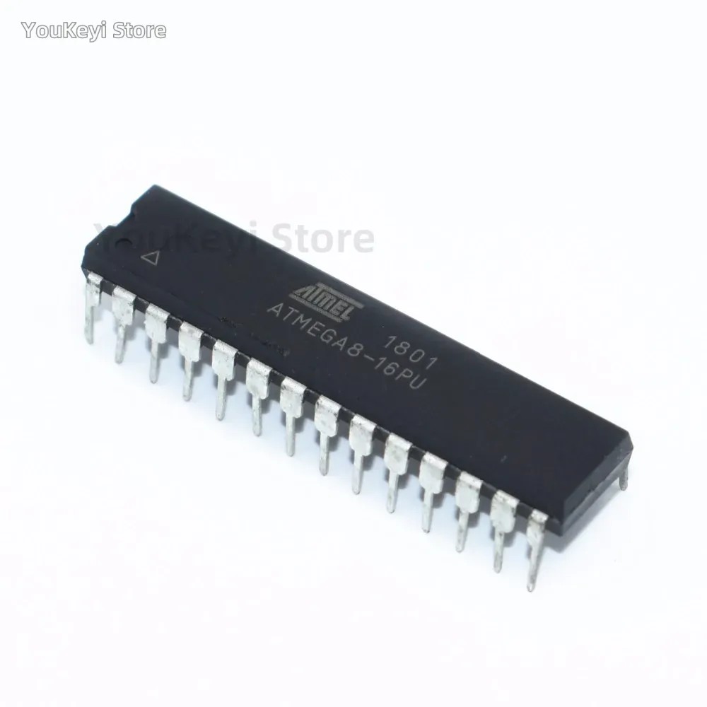 Jual New ATMEGA8 ATMEGA8-16PU ATMEGA8A-PU MEGA8-16 DIP Flash IC DIP-28 ...