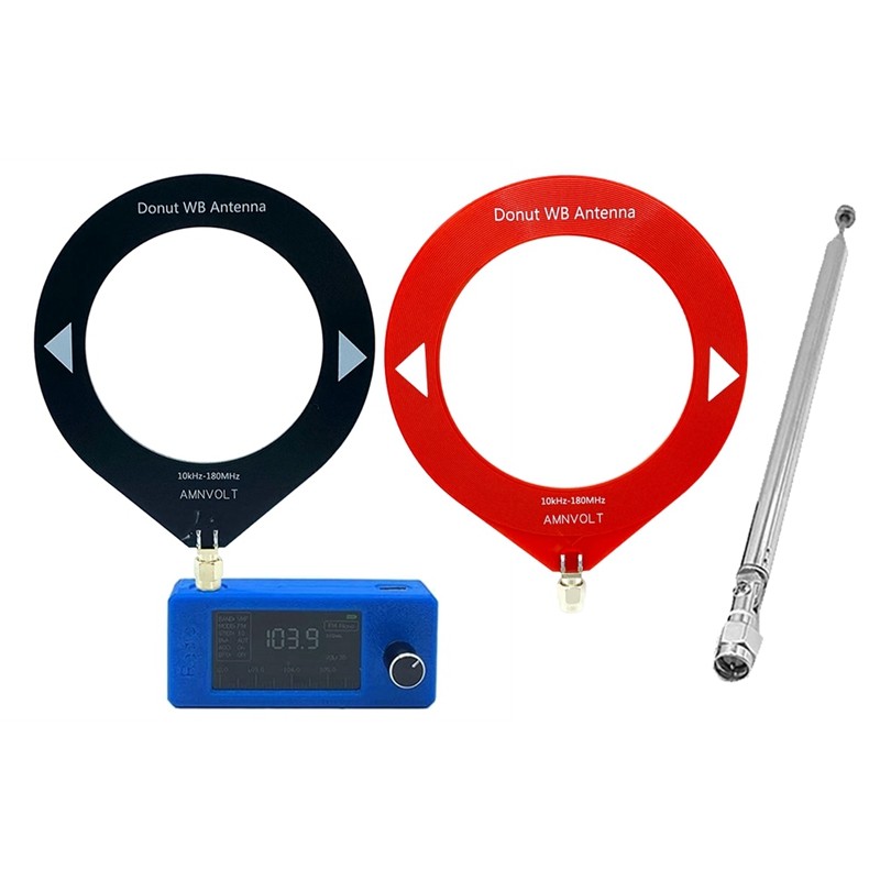 Jual B34B-SI4732 Mini Radio Receiver 10Khz-180Mhz+3 X Antenna Kit SW LW ...