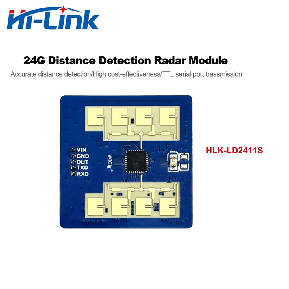Jual Original HLK-LD2411-S mmWave Ranging Radar Sensor Module Kit | Shopee Indonesia