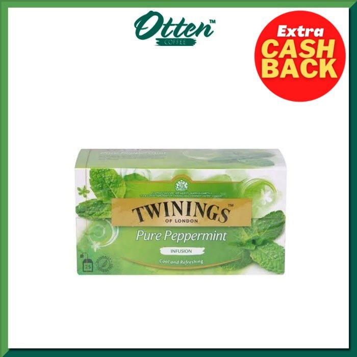 Jual Twinings - Pure Peppermint Infusion 50g | Shopee Indonesia