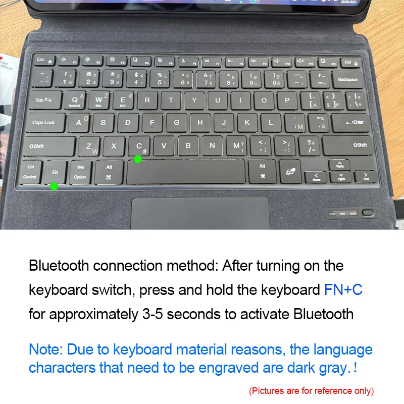 Jual Smart Touchpad Magic Keyboard For Lenovo Xiaoxin Pad Pro 12.7 2025 ...