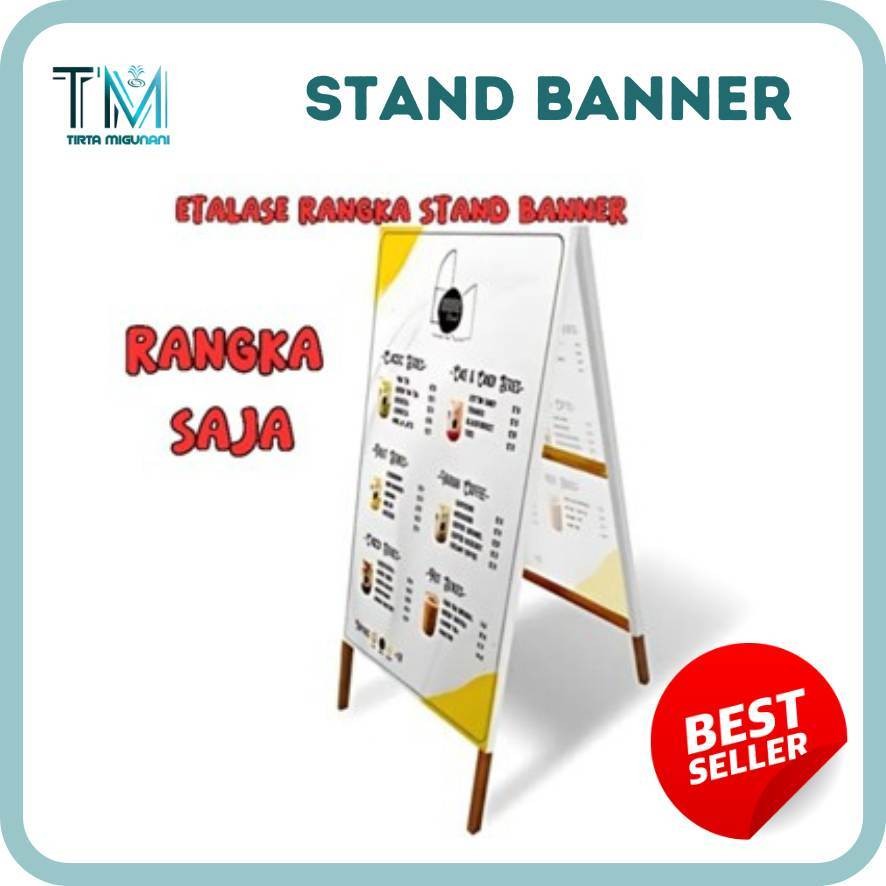 Jual Stand Banner - Standing Banner Lipat Menggunakan Engsel 2 Sisi ...