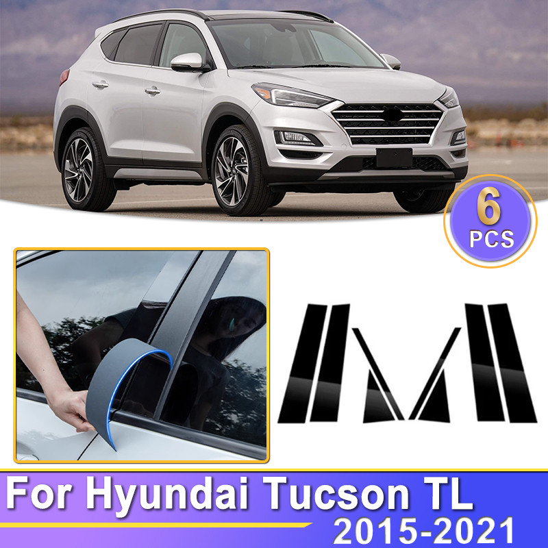 Jual Middle column sticker For Hyundai Tucson TL 2015 2016 2017 2018 ...