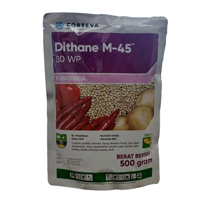 Jual Terlaris- Fungisida Dithane M-45 80Wp 500Gr Untuk Mengendalikan Penyakit Jamur Pada Tanaman ...
