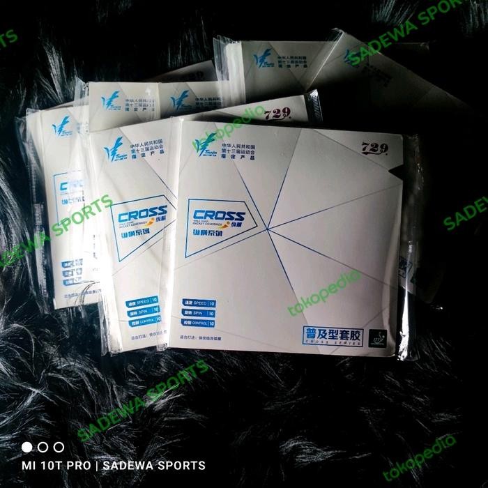 Jual Musclemax - 729 Friendship Cross General - Karet Pingpong Tenis Meja Blue Sponge | Shopee ...