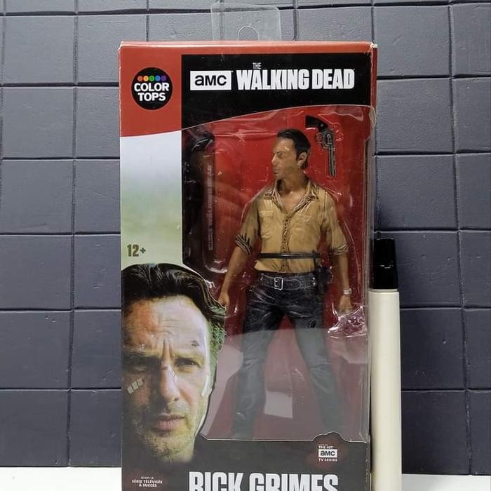 Jual action figure THE WALKING DEAD rick grimes mcfarlane toys statue ...