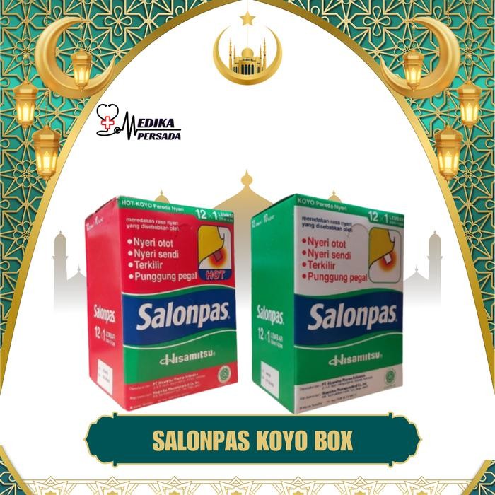 Jual Koyo Salonpas Box Pereda Nyeri (10pack x 12lbr) - Koyo Hisamitsu ...