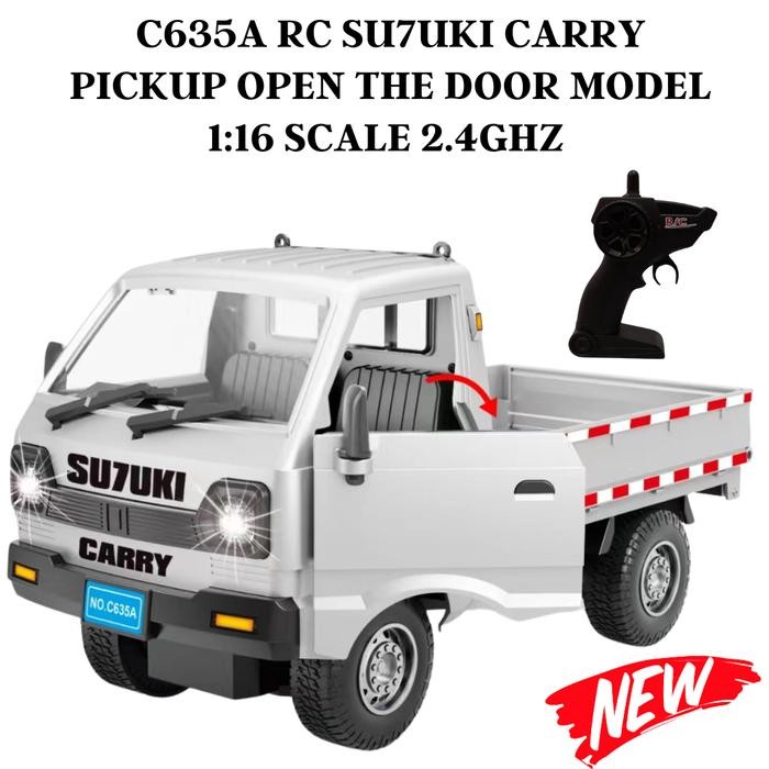Jual C635 Rc Car 1/16 / Suzuki Carry Pickup / Box Cargo / Mainan Hobi ...