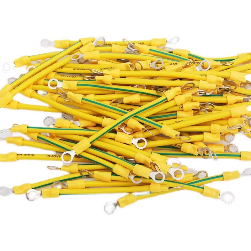 Jual Photovoltaic Grounding Wire Yellow Green Leakage Earth Wire Copper ...