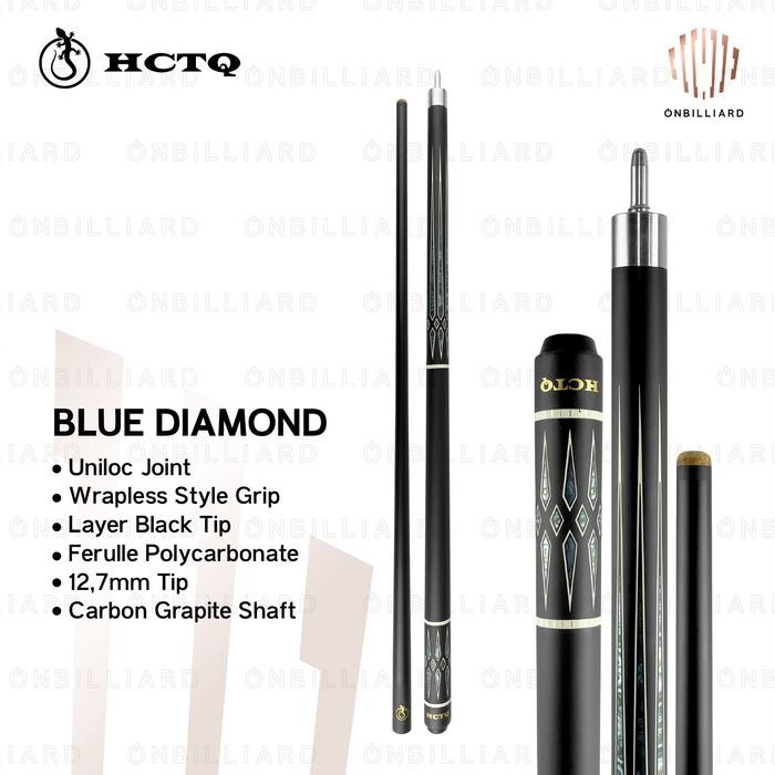 Jual READY HCTQ CUE STICK BILLIARD CARBON GRAPHITE PLAY LOW DEFLECTION ...