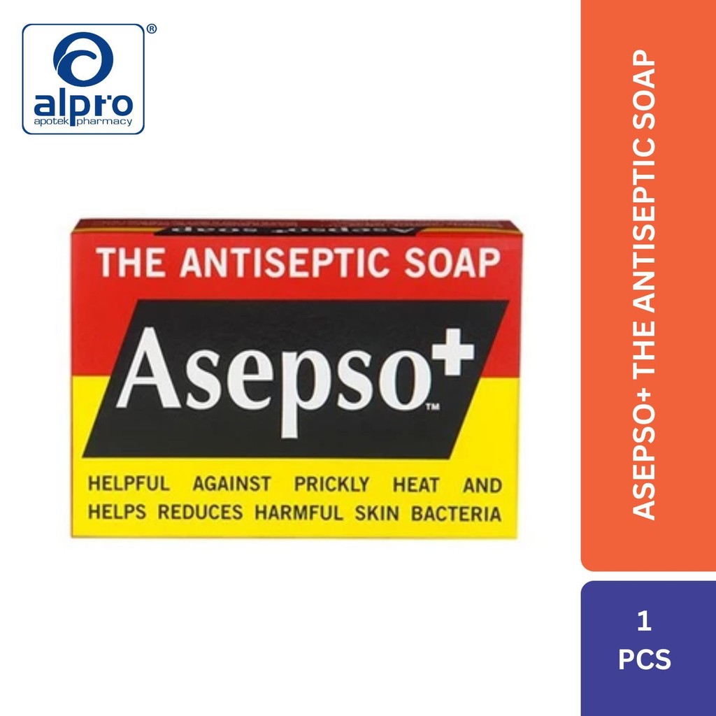 Jual Asepso+ The Antiseptic Soap 80G | Shopee Indonesia